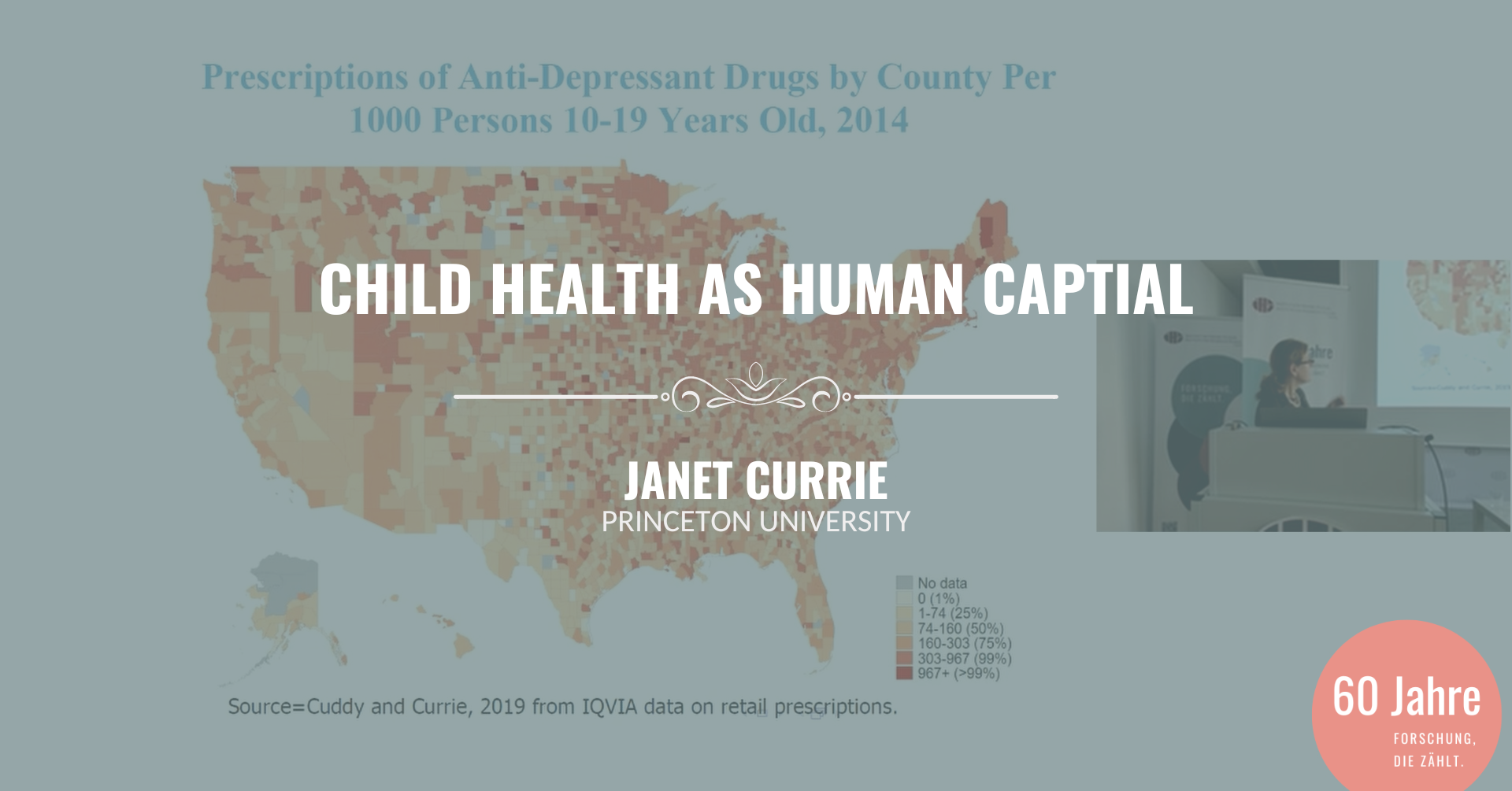 Keynote: "Child Health as Human Capital" by Janet Currie